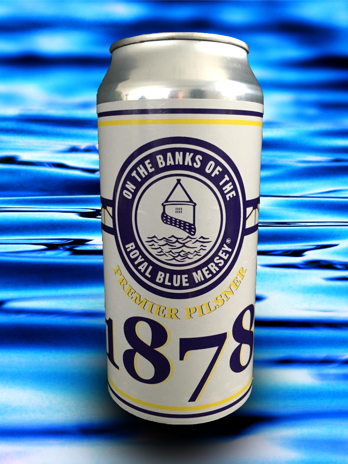 4 x 440ml Cans of On The Banks 1878 Premier Pilsner 4.8% | On The Banks ...